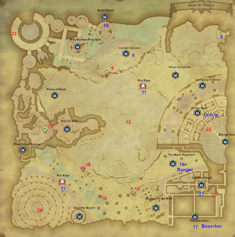 File:South Horn Annotated Map.jpg - Final Fantasy XIV Online Wiki - FFXIV / FF14 Online ...