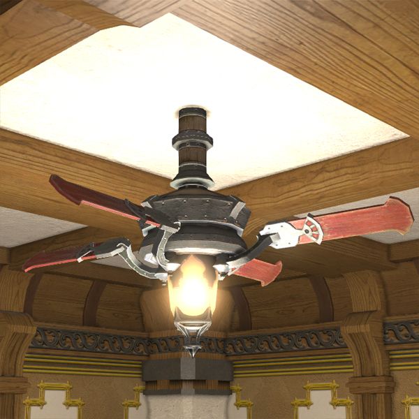 Storm Ceiling Fan & Lamp - Final Fantasy XIV Online Wiki - FFXIV / FF14 ...