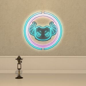 Unfriendly Yan Neon Wall Light - Final Fantasy XIV Online Wiki - FFXIV ...