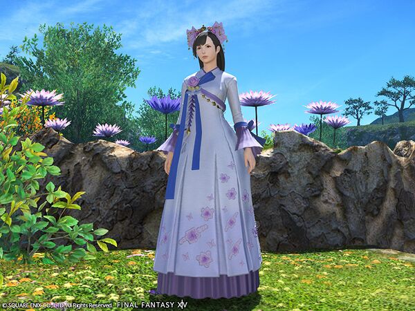 Far Eastern Beauty's Robe - Final Fantasy XIV Online Wiki - FFXIV ...