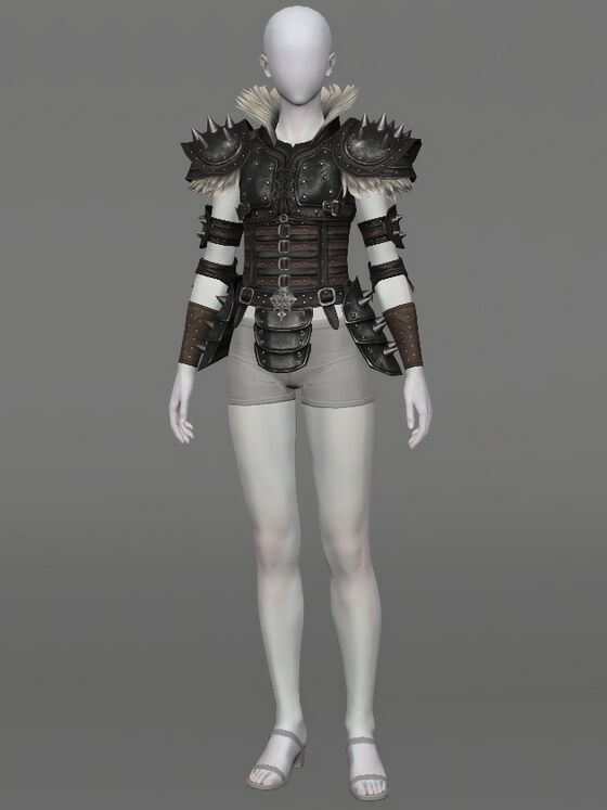 Titanium Gold Thornplate of Fending - Final Fantasy XIV Online Wiki ...