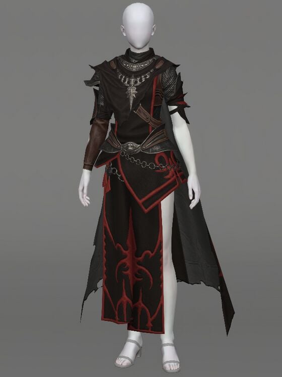 Deepshadow Scale Mail of Scouting - Final Fantasy XIV Online Wiki ...