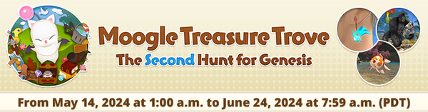 Moogle Treasure Trove: The Second Hunt for Genesis - Final Fantasy XIV ...