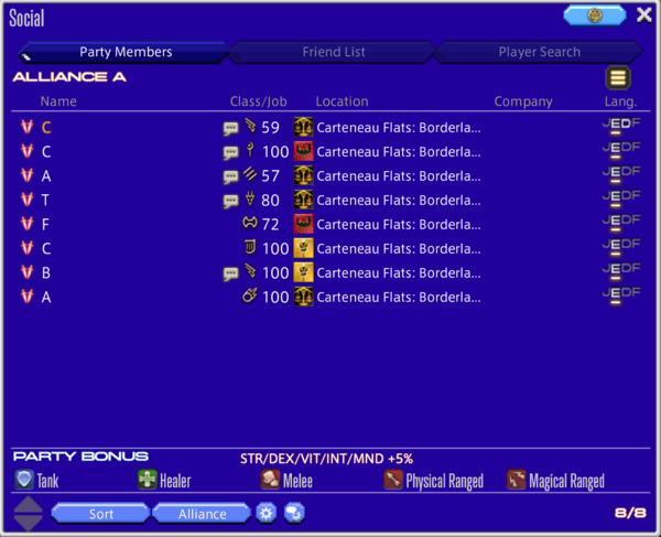 Party - Final Fantasy XIV Online Wiki - FFXIV / FF14 Online Community ...
