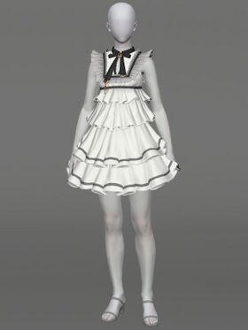 Quaintrelle's Ruffled Dress - Final Fantasy XIV Online Wiki - FFXIV ...