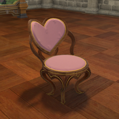 Valentione's Heart Chair - Final Fantasy XIV Online Wiki - FFXIV / FF14 ...