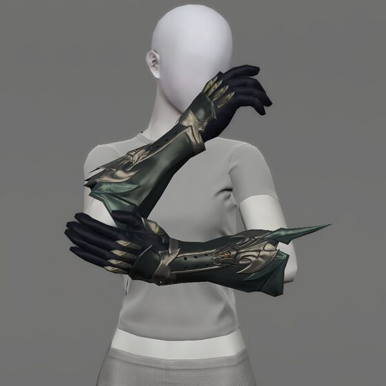 High Durium Gauntlets of Fending - Final Fantasy XIV Online Wiki ...