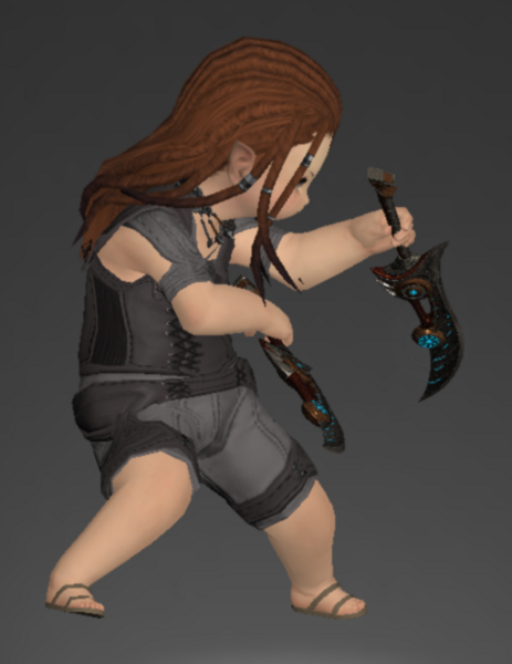 Queensknight Knives - Final Fantasy XIV Online Wiki - FFXIV / FF14 ...