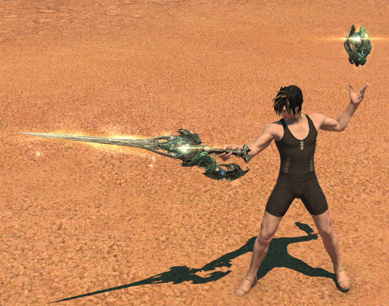 Smaragdine Rapier - Final Fantasy XIV Online Wiki - FFXIV / FF14 Online ...