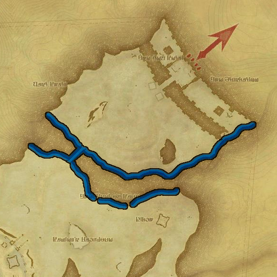 Fishing Log: The River of Sand - Final Fantasy XIV Online Wiki - FFXIV ...