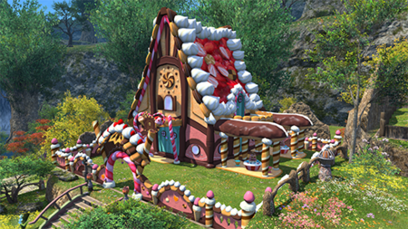 Gingerbread Cottage Walls - Final Fantasy XIV Online Wiki - FFXIV ...