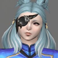 The Faces We Wear - Ornamented Leather Eyepatch (Right) - Final Fantasy ...