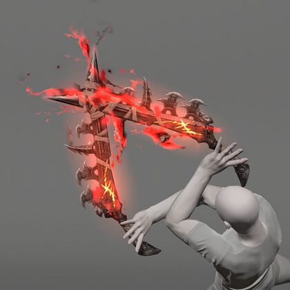 Augmented Hellhound Sword Breakers - Final Fantasy XIV Online Wiki ...