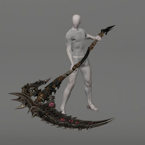 Manderville Scythe Replica - Final Fantasy XIV Online Wiki - FFXIV ...