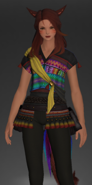 Thunderyards Silk Vest of Gathering - Final Fantasy XIV Online Wiki ...