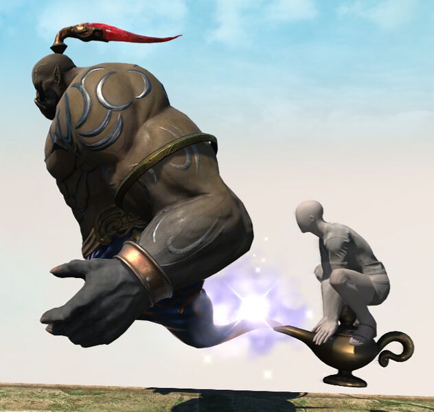 Genie of the Lamp (Mount) - Final Fantasy XIV Online Wiki - FFXIV ...