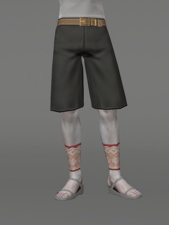 Whisperfine Woolen Shorts - Final Fantasy XIV Online Wiki - FFXIV ...
