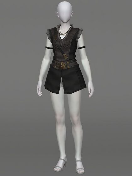 Ruby Cotton Gilet of Striking - Final Fantasy XIV Online Wiki - FFXIV ...