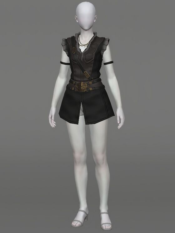 Ruby Cotton Gilet of Striking - Final Fantasy XIV Online Wiki - FFXIV ...