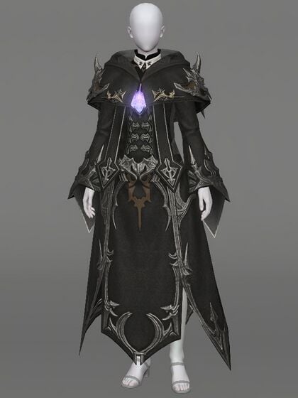 Shadowless Robe of Casting - Final Fantasy XIV Online Wiki - FFXIV ...