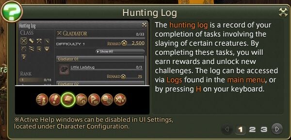 Hunting Log - Final Fantasy XIV Online Wiki - FFXIV / FF14 Online ...