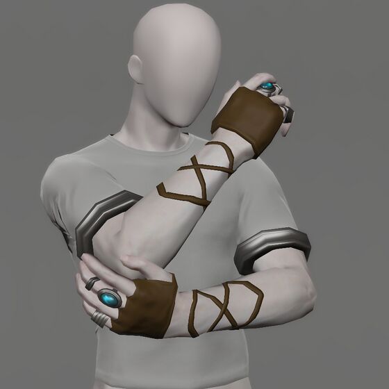 Pink Beryl Halfgloves of Casting - Final Fantasy XIV Online Wiki ...