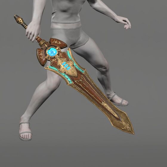 Bygone Brass Sword - Final Fantasy XIV Online Wiki - FFXIV / FF14 ...