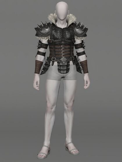 Titanium Gold Thornplate of Fending - Final Fantasy XIV Online Wiki ...