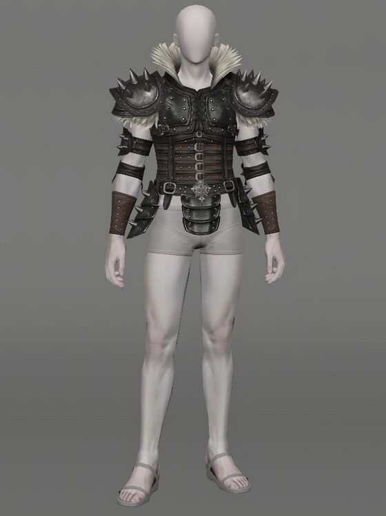 Titanium Gold Thornplate of Fending - Final Fantasy XIV Online Wiki ...