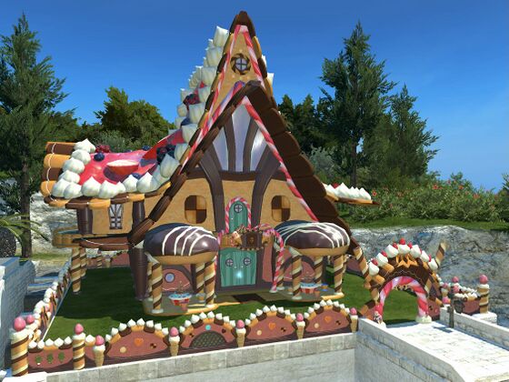 Gingerbread House Walls - Final Fantasy XIV Online Wiki - FFXIV / FF14 ...