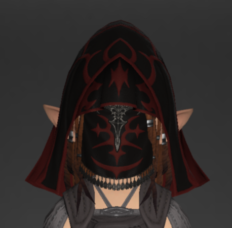 Augmented Deepshadow Hood of Casting - Final Fantasy XIV Online Wiki ...
