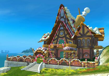 Gingerbread Mansion Walls - Final Fantasy XIV Online Wiki - FFXIV ...
