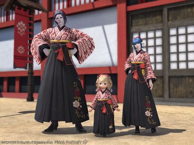 Far Eastern Schoolgirl's Hakama - Final Fantasy XIV Online Wiki - FFXIV ...