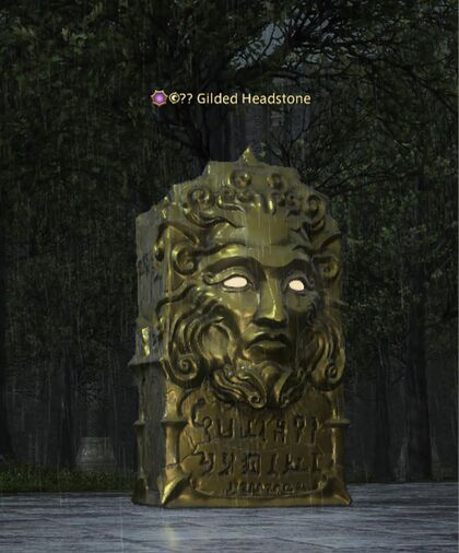 Gilded Headstone - Final Fantasy XIV Online Wiki - FFXIV / FF14 Online ...