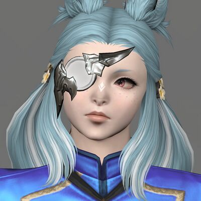 The Faces We Wear - Ornamented Leather Eyepatch (Right) - Final Fantasy ...