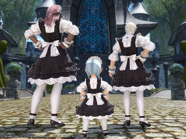 Loyal Housemaid's Pumps - Final Fantasy XIV Online Wiki - FFXIV / FF14 ...