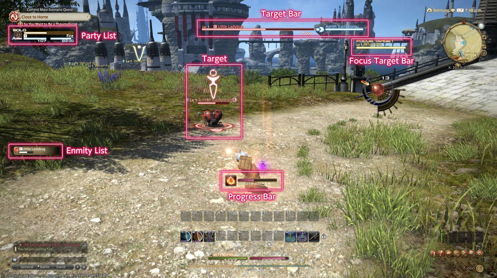 Graphical user interface - Final Fantasy XIV Online Wiki - FFXIV / FF14 ...