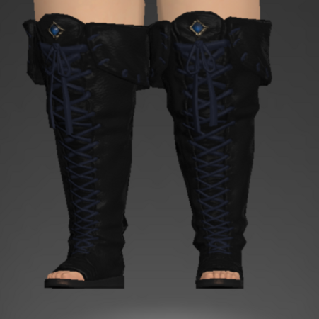Smilodonskin Open-toed Boots of Aiming - Final Fantasy XIV Online Wiki ...