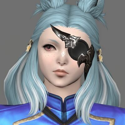The Faces We Wear - Ornamented Leather Eyepatch (Left) - Final Fantasy ...