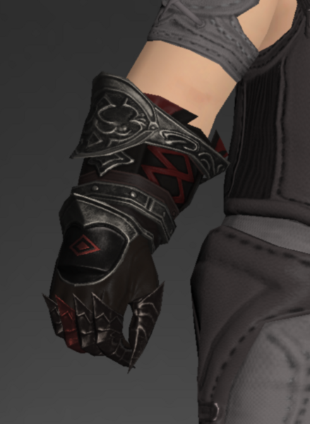 Augmented Deepshadow Armguards of Casting - Final Fantasy XIV Online ...