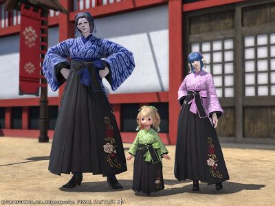Far Eastern Schoolgirl's Hakama - Final Fantasy XIV Online Wiki - FFXIV ...