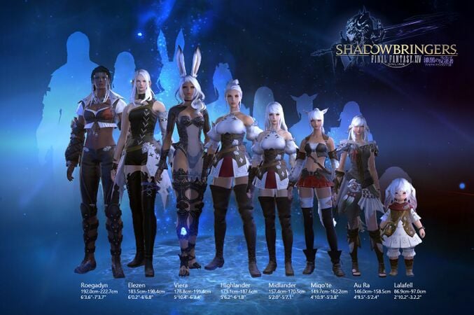 Races - Final Fantasy XIV Online Wiki - FFXIV / FF14 Online Community ...