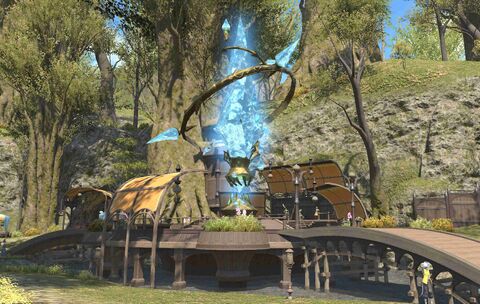 Gridania Aetheryte Plaza - Final Fantasy XIV Online Wiki - FFXIV / FF14 ...