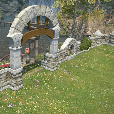 Glade Cobblestone Wall - Final Fantasy XIV Online Wiki - FFXIV / FF14 ...