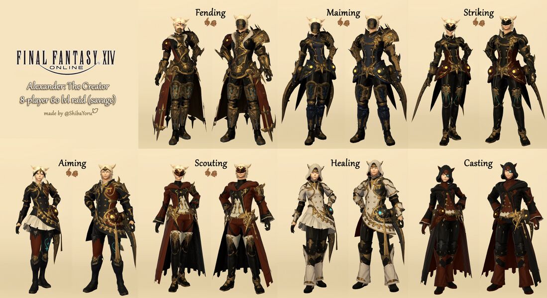 Alexandrian Mail of Fending - Final Fantasy XIV Online Wiki - FFXIV ...