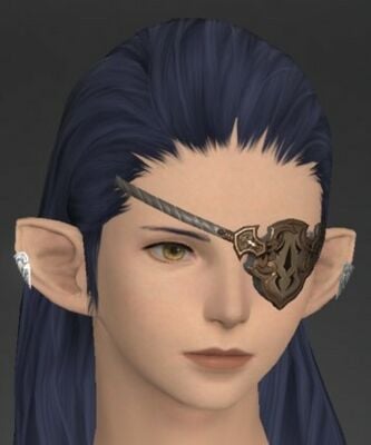The Faces We Wear - Metallic Eyepatch (Left) - Final Fantasy XIV Online ...