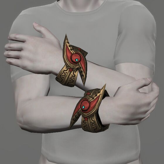 Prototype Alexandrian Bracelets of Aiming - Final Fantasy XIV Online ...